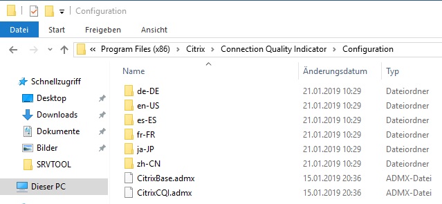 Citrix CQI - Verbindungsqualtitätsanzeige - Jans Cloud