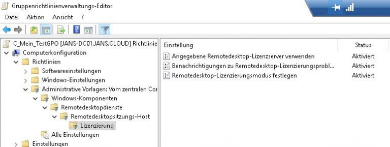 Gruppenrichtlinien mit PowerShell bearbeiten - Jans Cloud