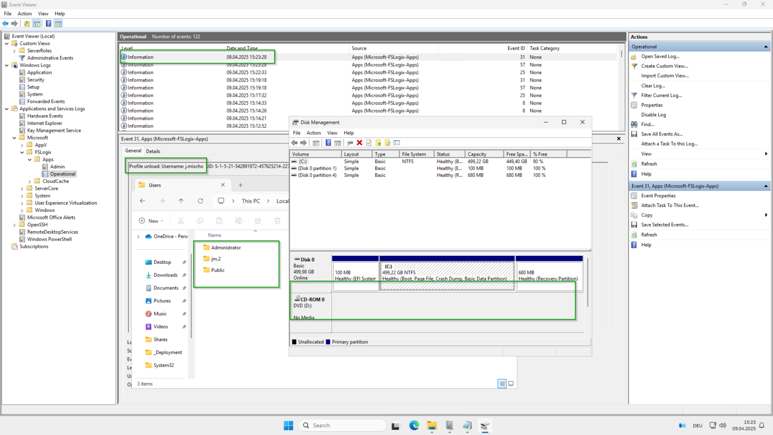 FSLogix Update auf Version 25.04 - Jans Cloud